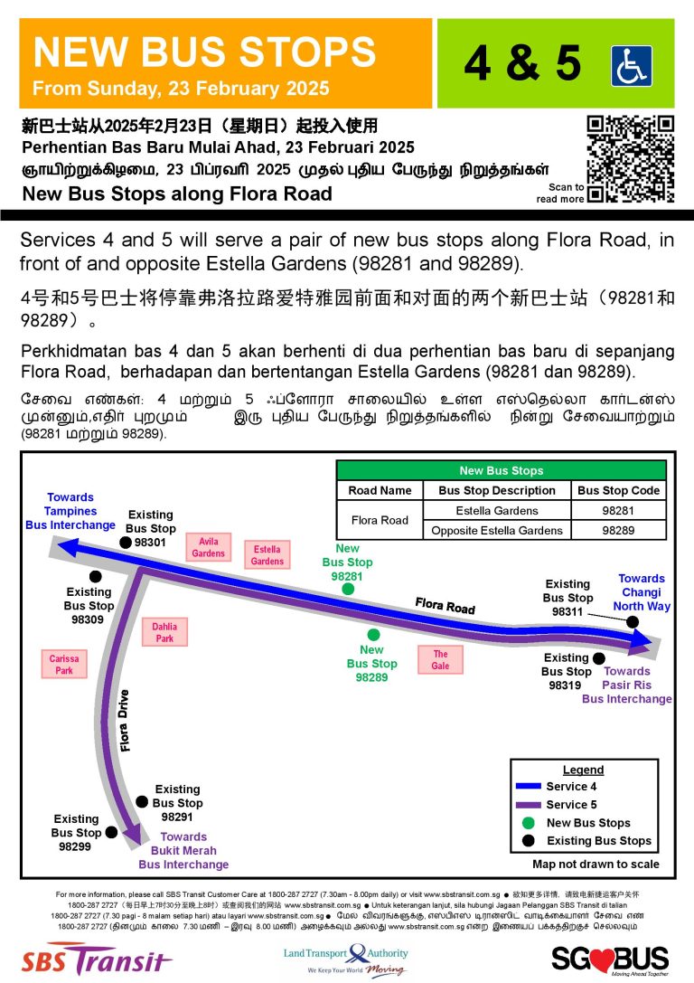 SBS Transit Bus Service 4 | Land Transport Guru