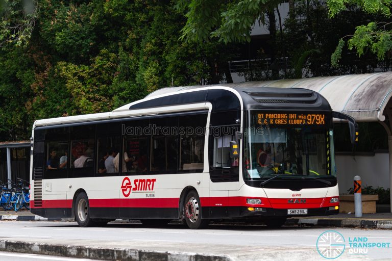 Bus 979X – SMRT Buses MAN A22 (SMB291L) | Land Transport Guru