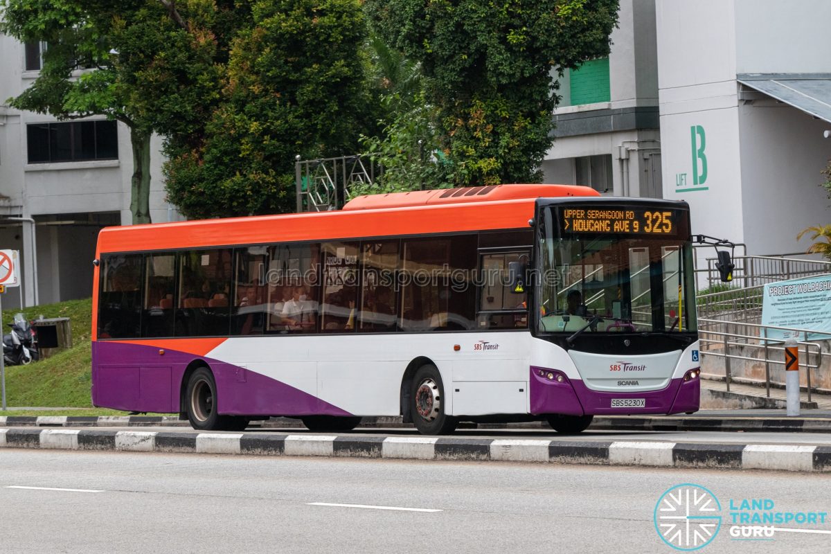 SBS Transit Feeder Bus Service 325 | Land Transport Guru