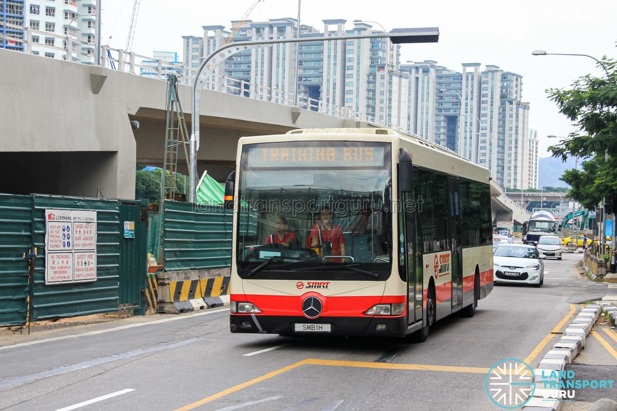 SMRT Mercedes-Benz OC500LE (SMB1H) | Land Transport Guru