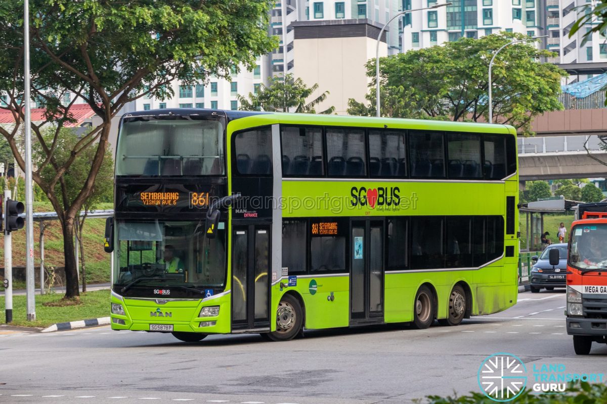 Tower Transit Bus Service 861 | Land Transport Guru