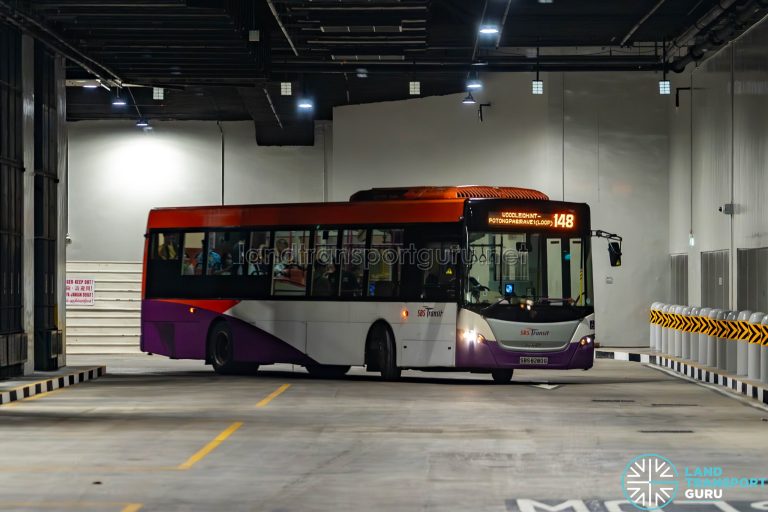 New Bus Stop for Service 148 along Sang Nila Utama Rd | Land Transport Guru