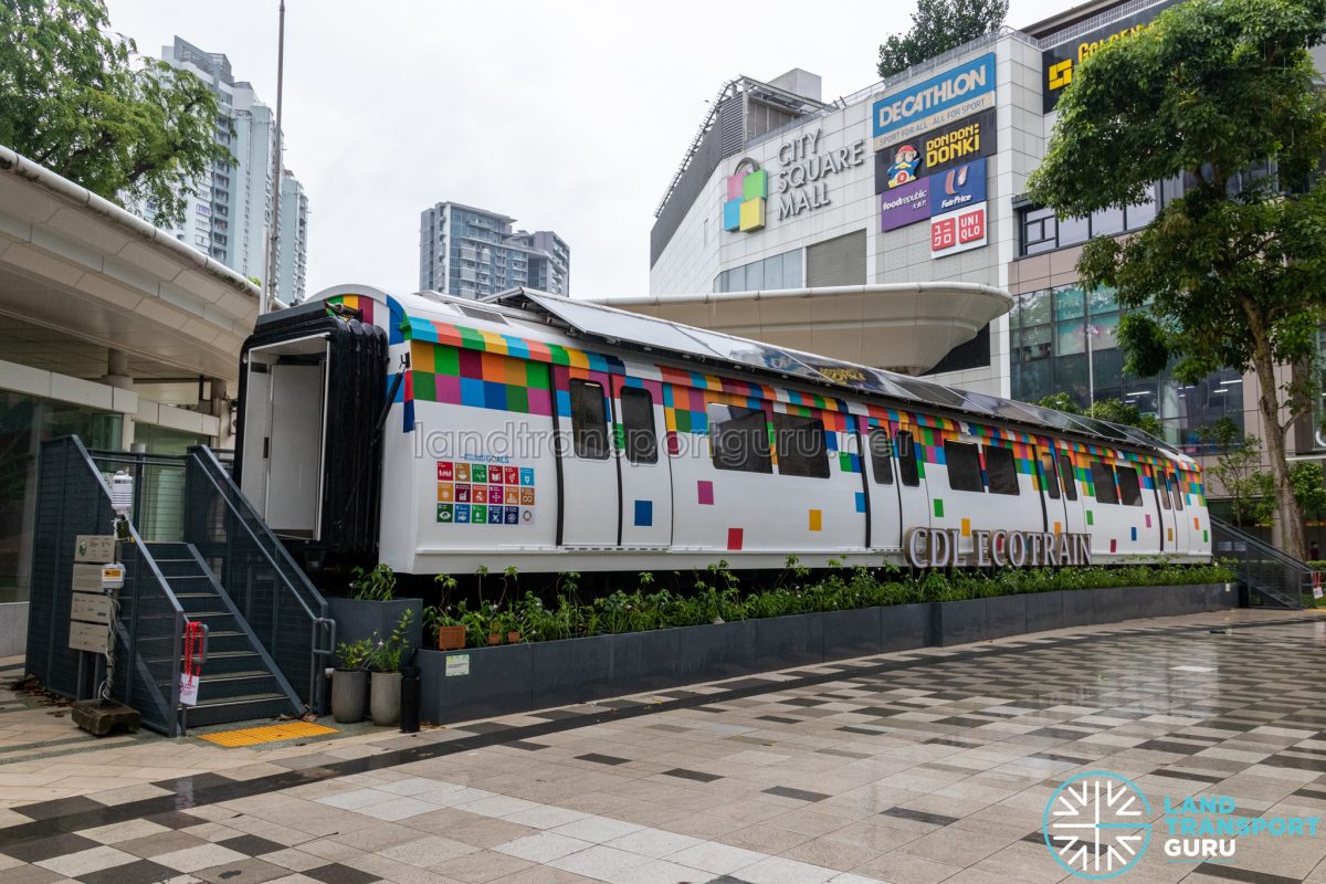 CDL EcoTrain: Former C751B MRT Train transforms into Sustainability Education Hub at City Square ...