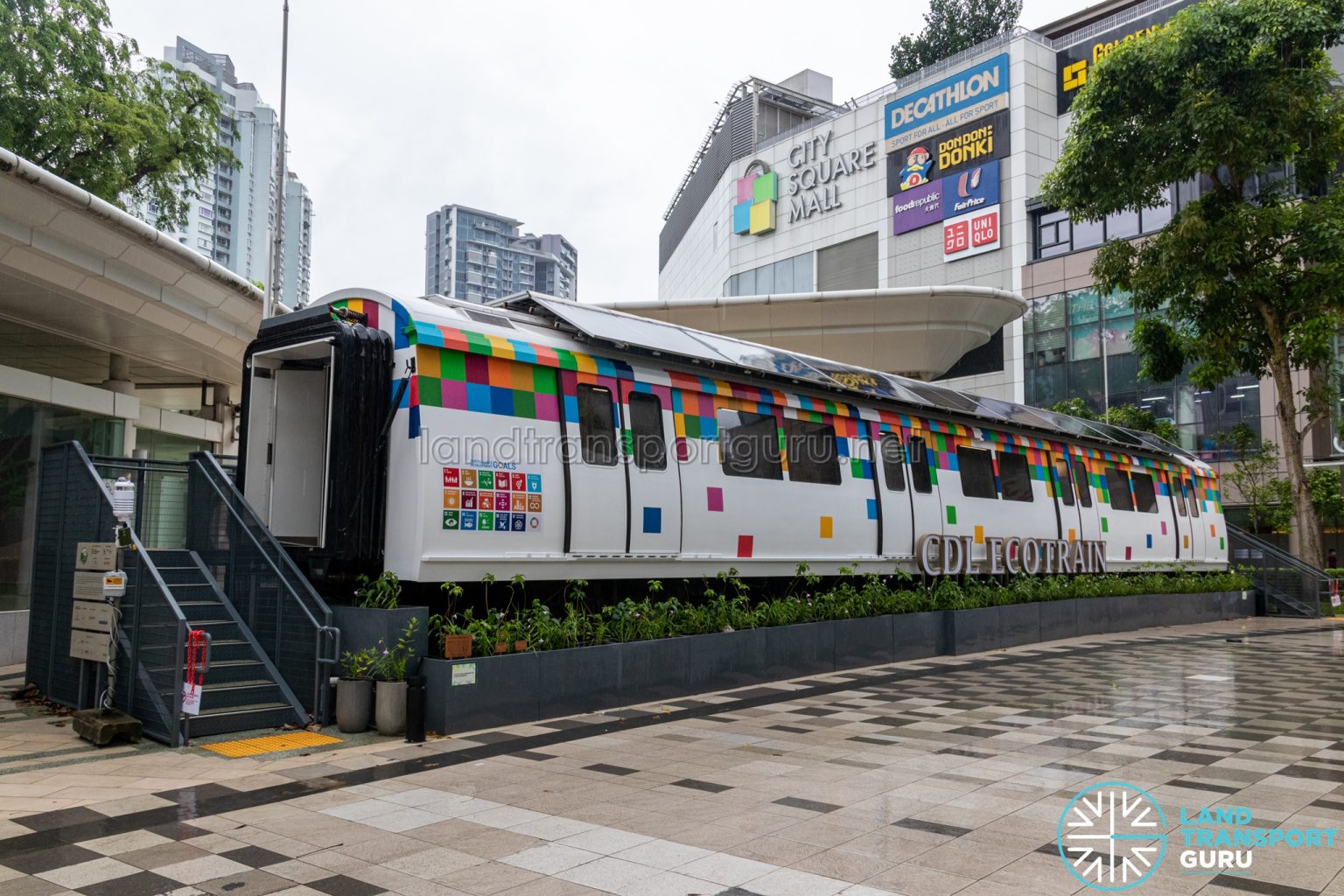CDL EcoTrain: Former C751B MRT Train transforms into Sustainability ...