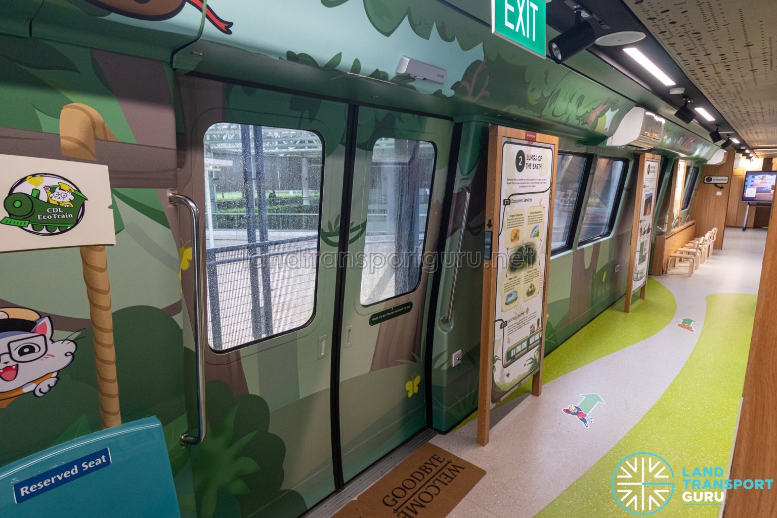 CDL EcoTrain: Former C751B MRT Train transforms into Sustainability ...