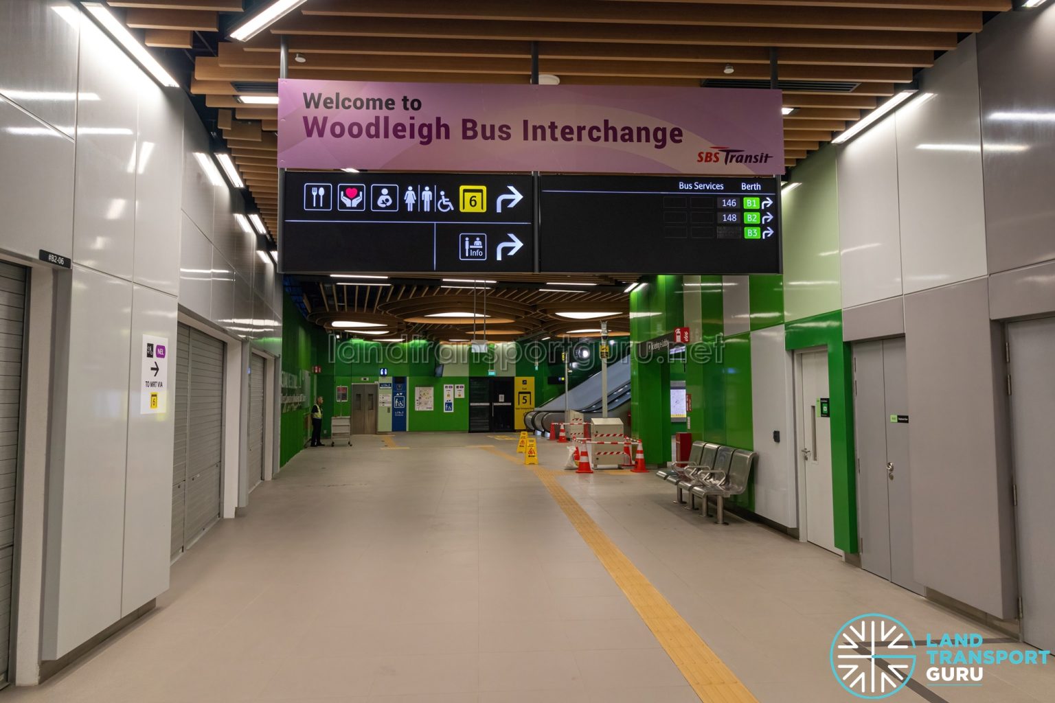 Woodleigh Bus Interchange – Interchange concourse | Land Transport Guru