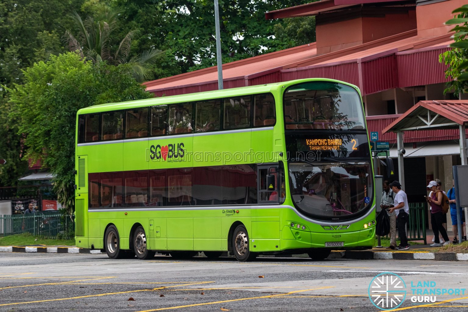 Bus 2 – Go-Ahead Singapore Volvo B9TL Wright (SG5000E) | Land Transport ...