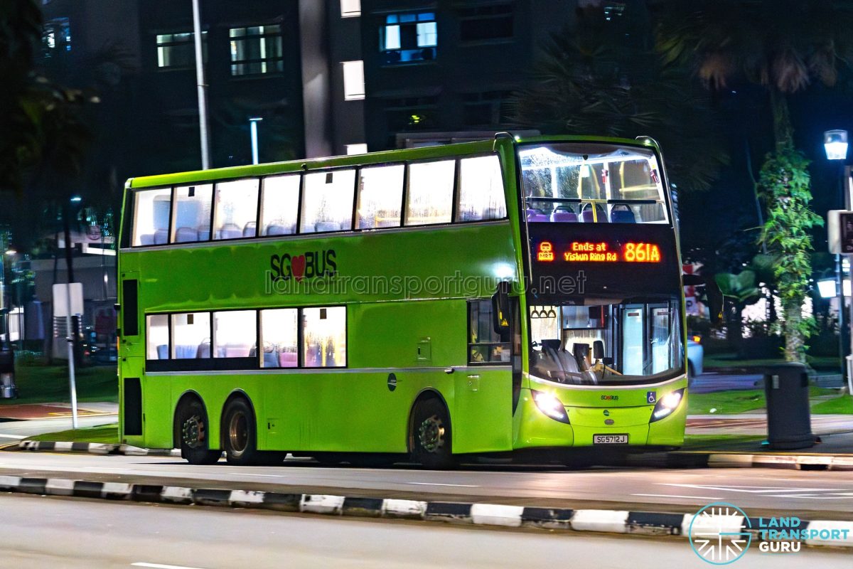 Tower Transit Bus Service 861A | Land Transport Guru