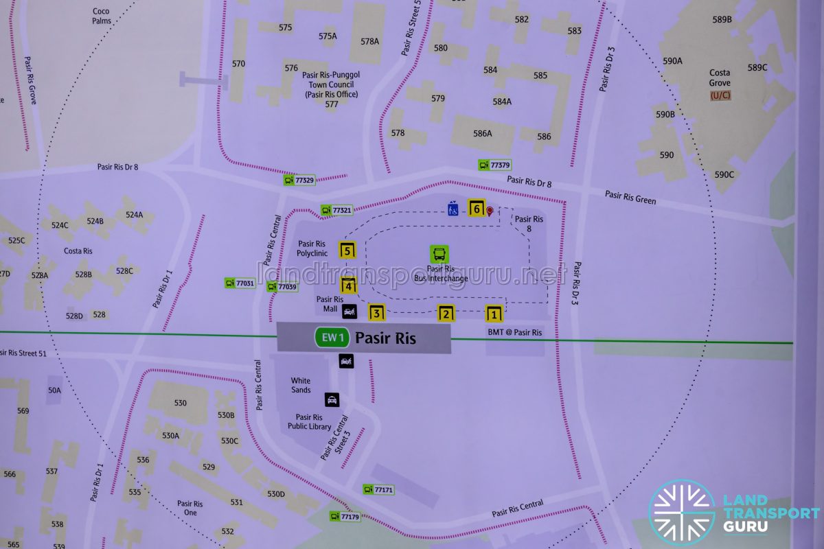 Pasir Ris Bus Interchange | Land Transport Guru