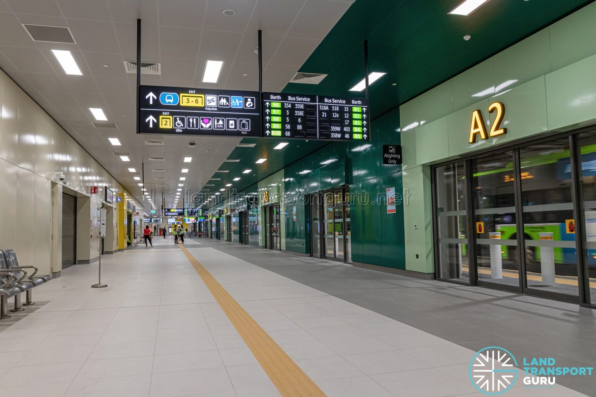 Pasir Ris Integrated Transport Hub – Alighting Berths | Land Transport Guru