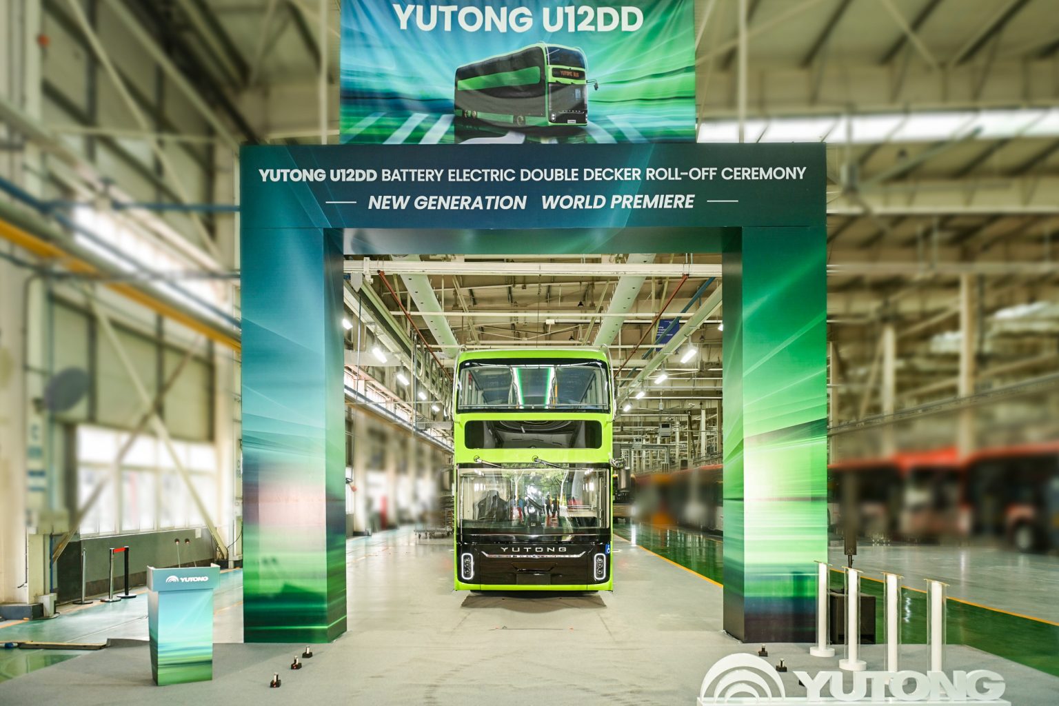 New Generation Yutong U12DD Electric Double Decker Bus launched in Zhengzhou | Land Transport Guru