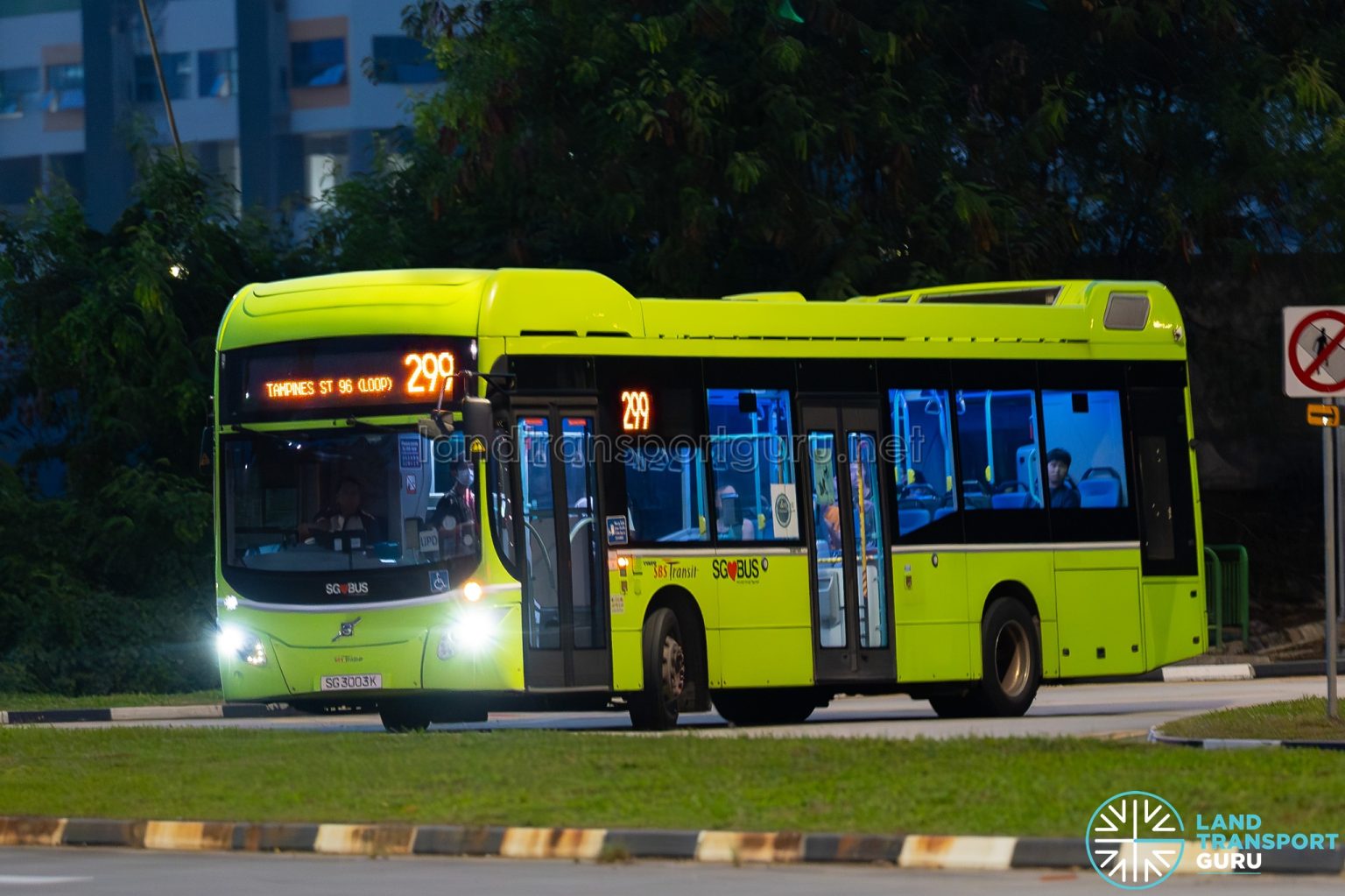 Route Extension for Service 299 along Tampines St 96 | Land Transport Guru