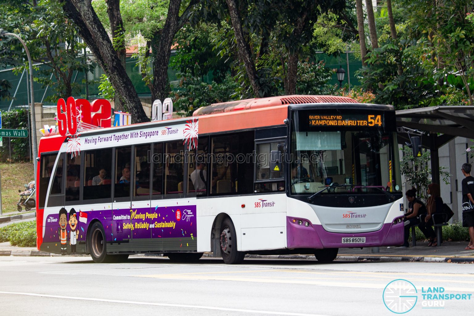 SG60 Bus Advertising Campaign | Land Transport Guru