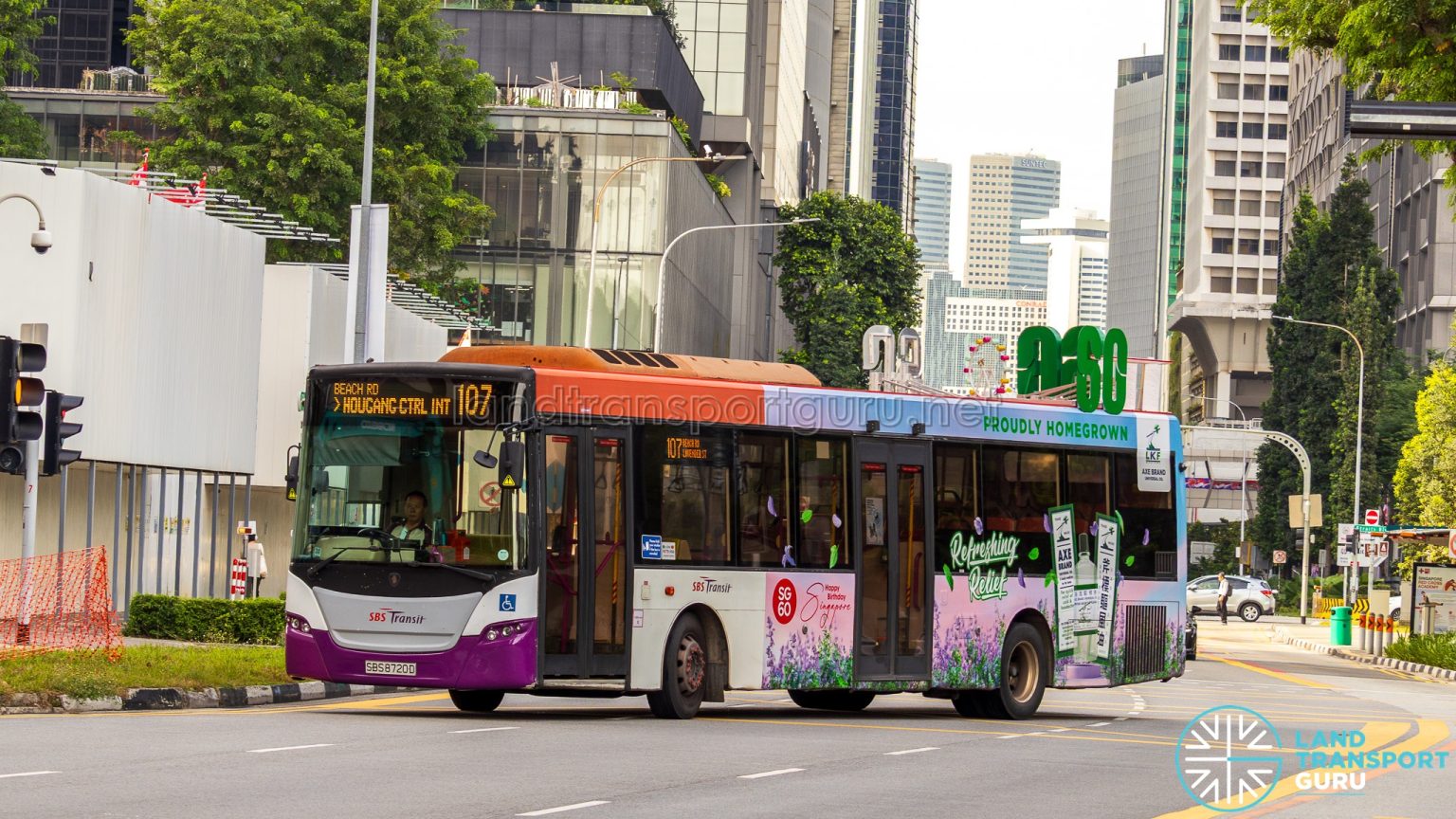 SG60 Bus Advertising Campaign | Land Transport Guru