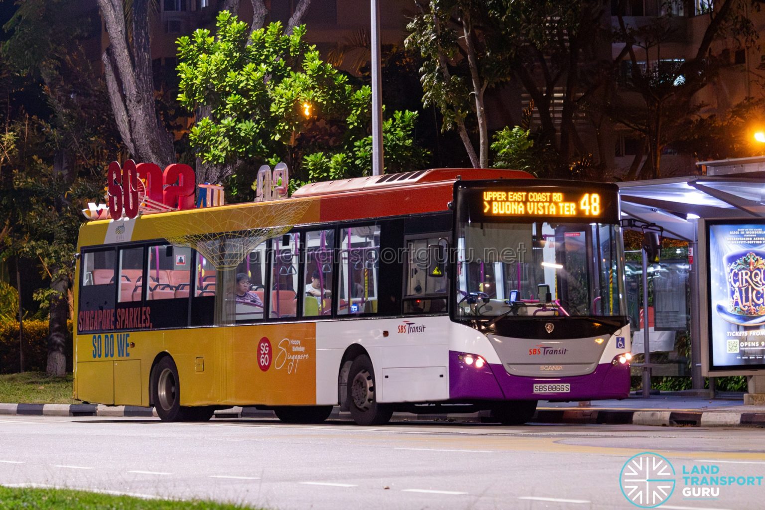 SG60 Bus Advertising Campaign | Land Transport Guru
