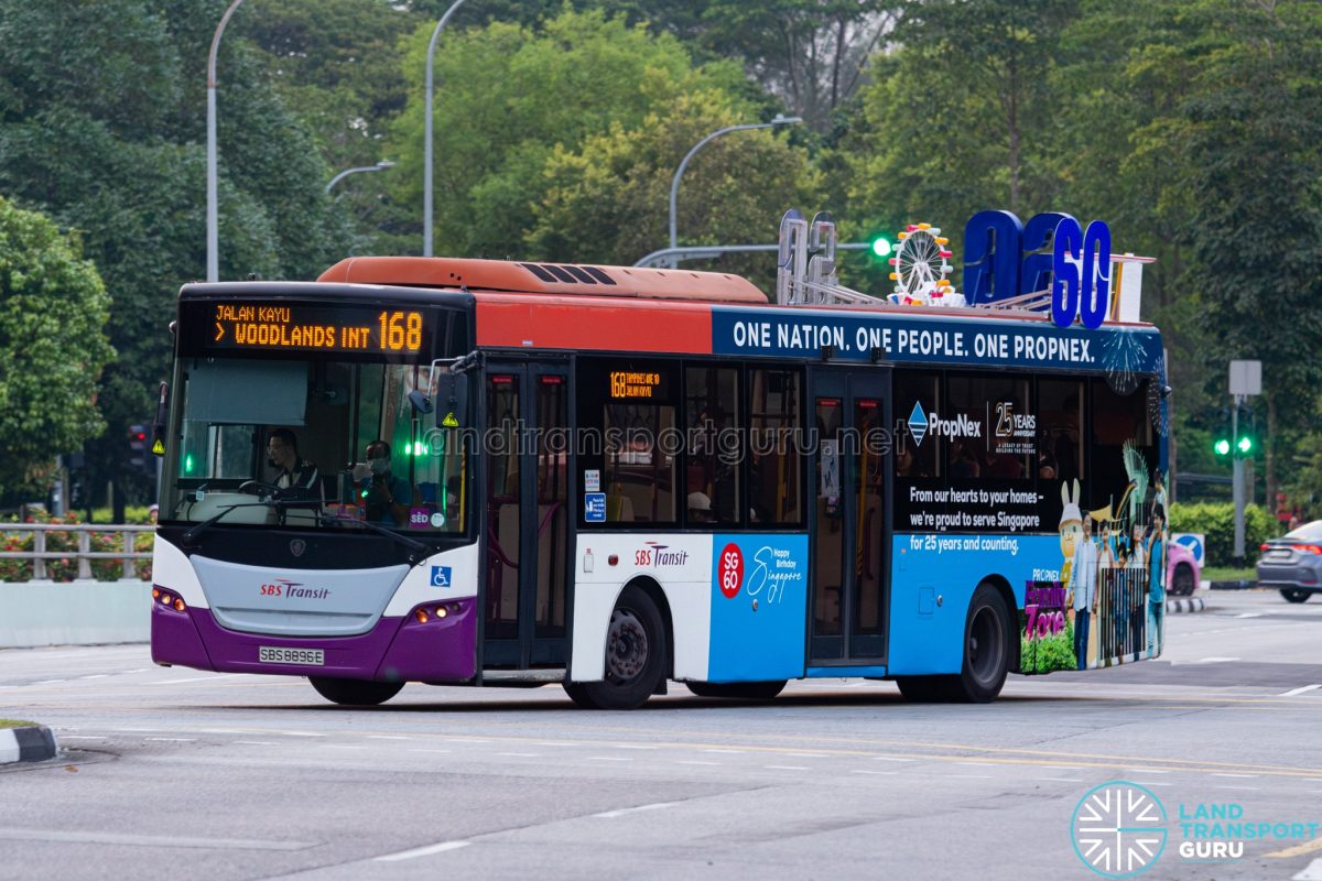 SG60 Bus Advertising Campaign | Land Transport Guru