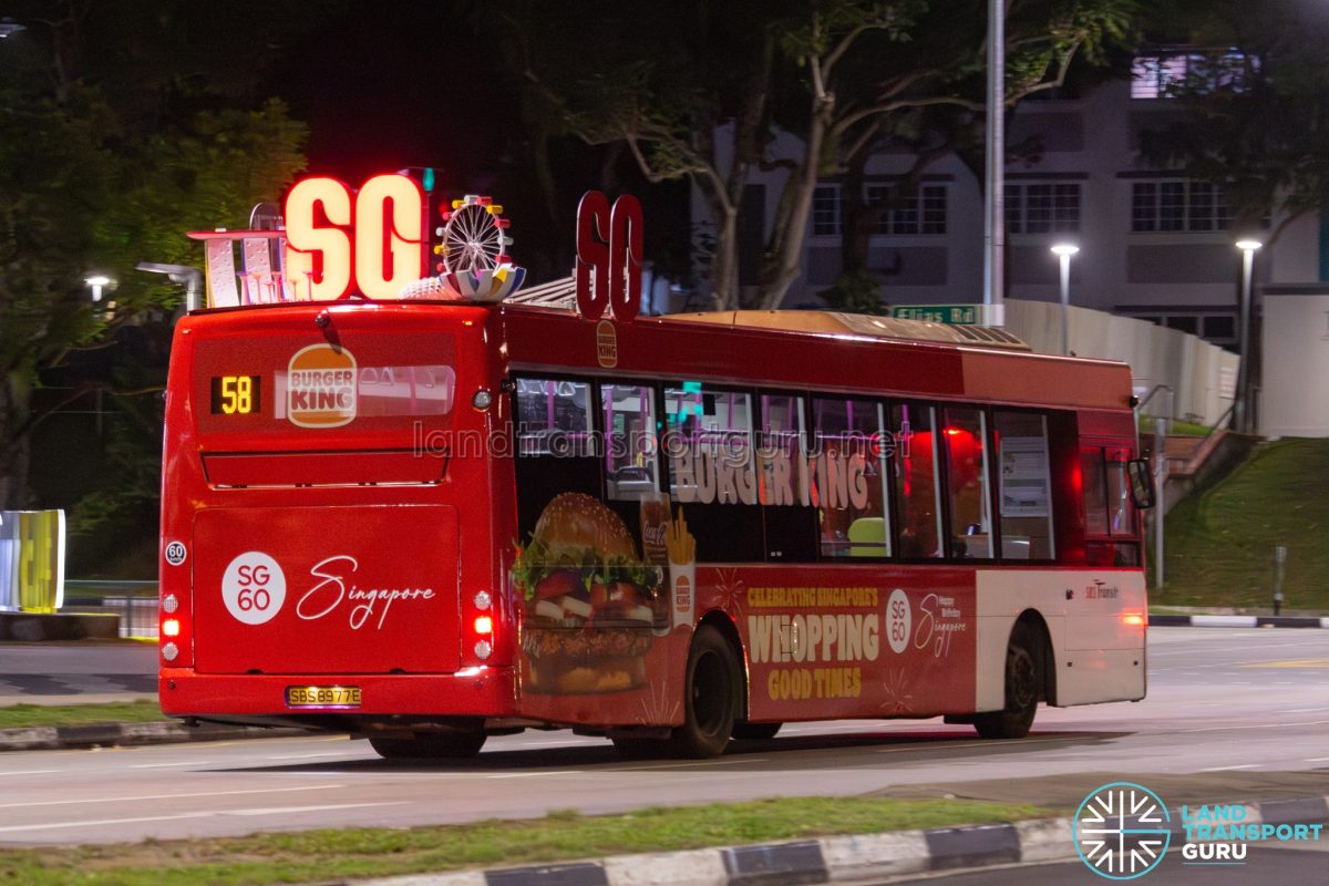 SG60 Bus Advertising Campaign | Land Transport Guru