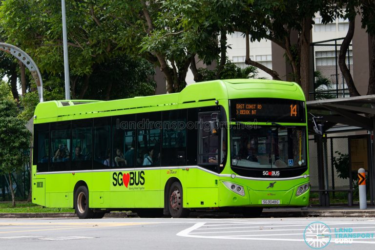 Bus 14 – SBS Transit Volvo B5LH (SG3048G) | Land Transport Guru
