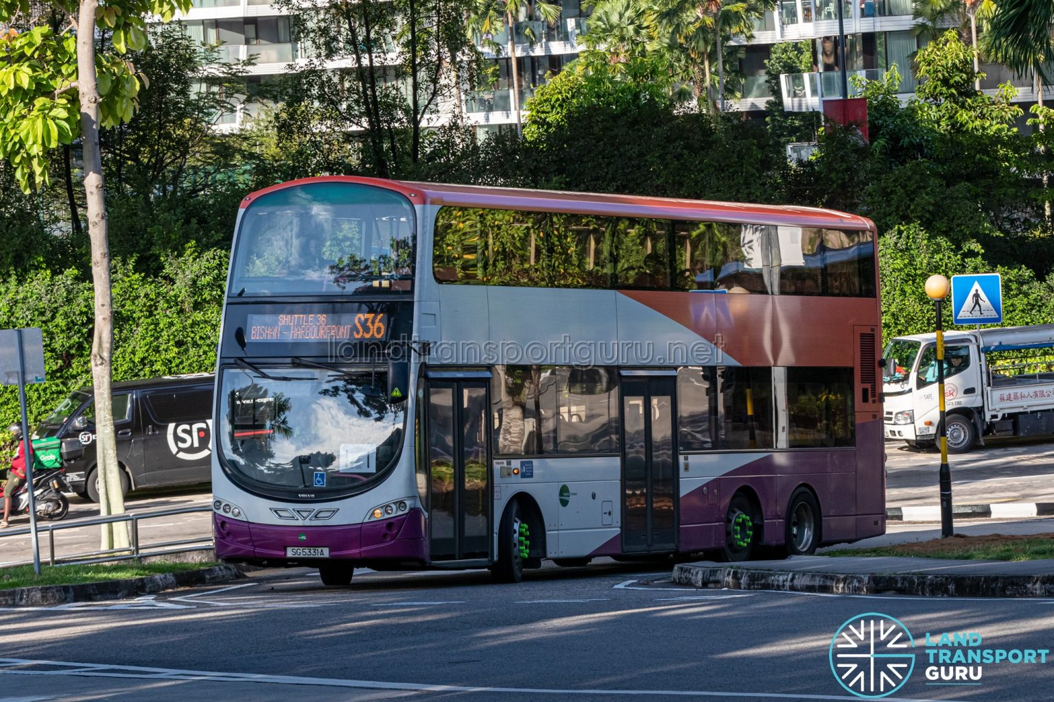 Shuttle 36 – Tower Transit Volvo B9TL Wright (SG5331A) | Land Transport ...