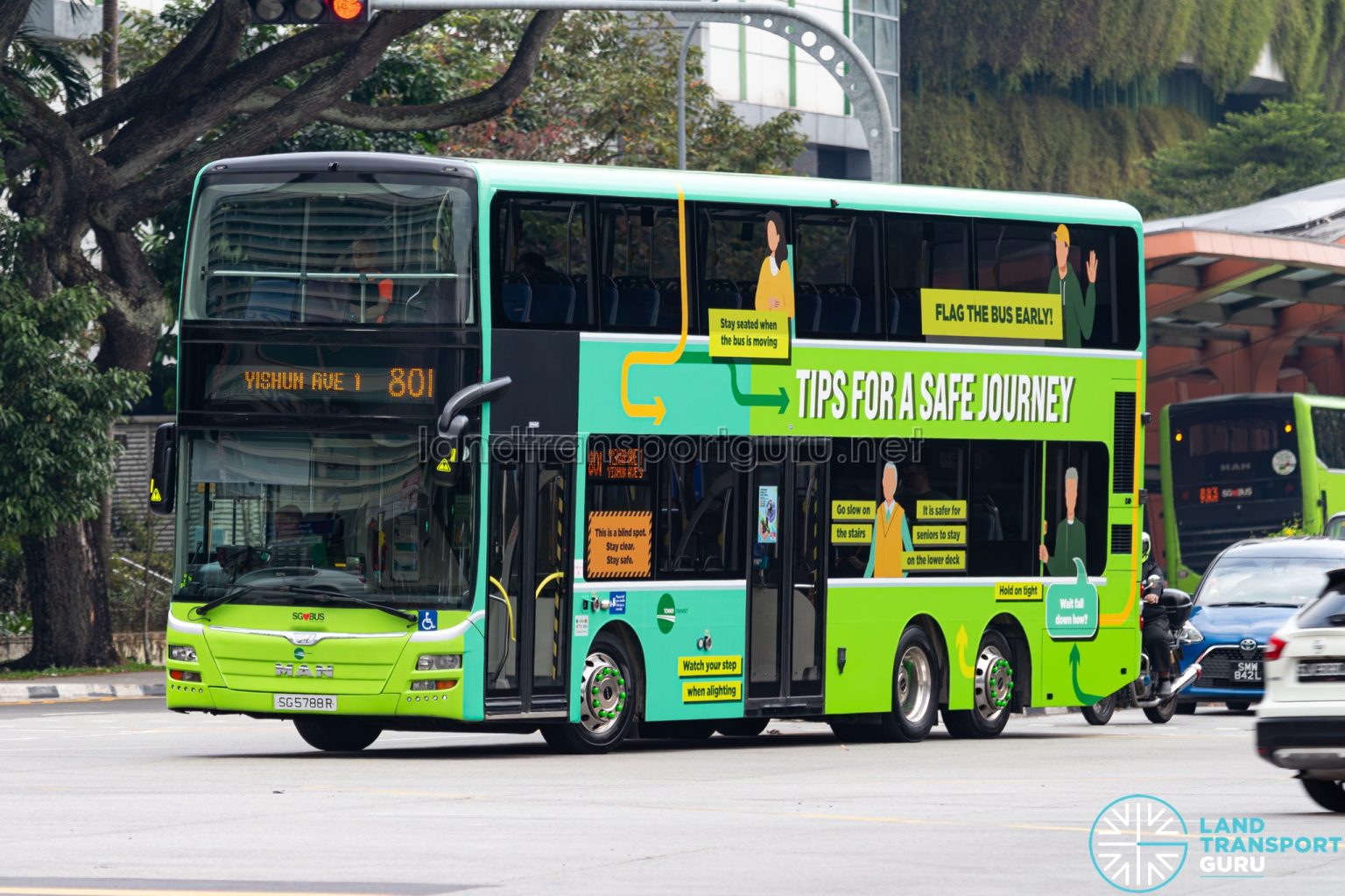 Additional Bus Stop Served for Service 801 along Yishun Ave 2 | Land ...