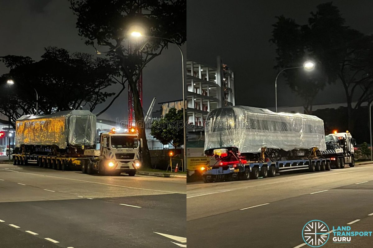 First Jurong Region Line Trains delivered to Singapore | Land Transport ...