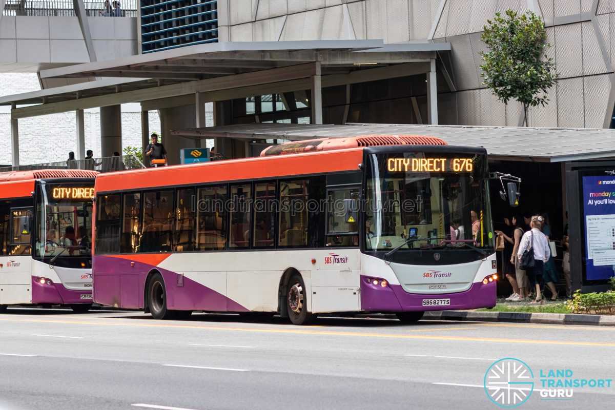 SBS Transit City Direct Bus Service 676 | Land Transport Guru