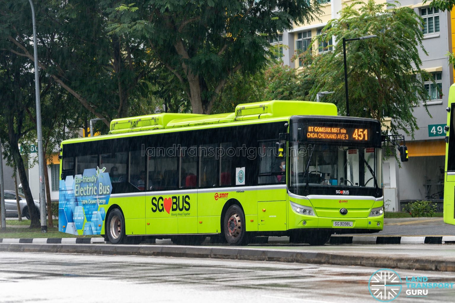 SMRT Bus Service 451 | Land Transport Guru