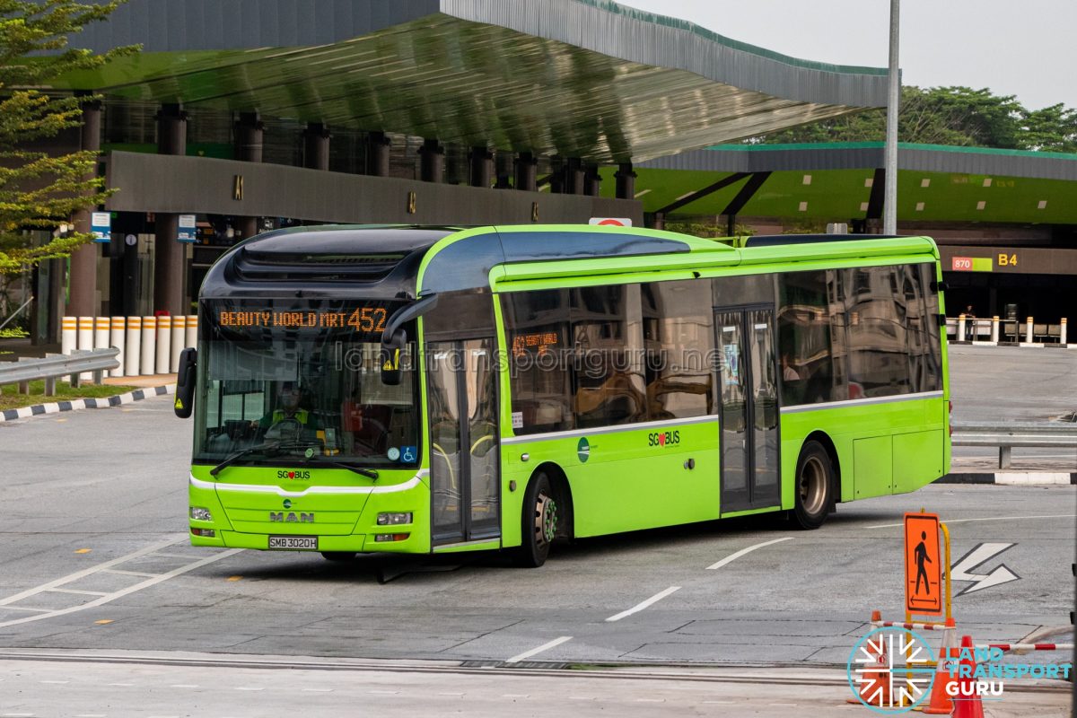 Tower Transit Bus Service 452 | Land Transport Guru