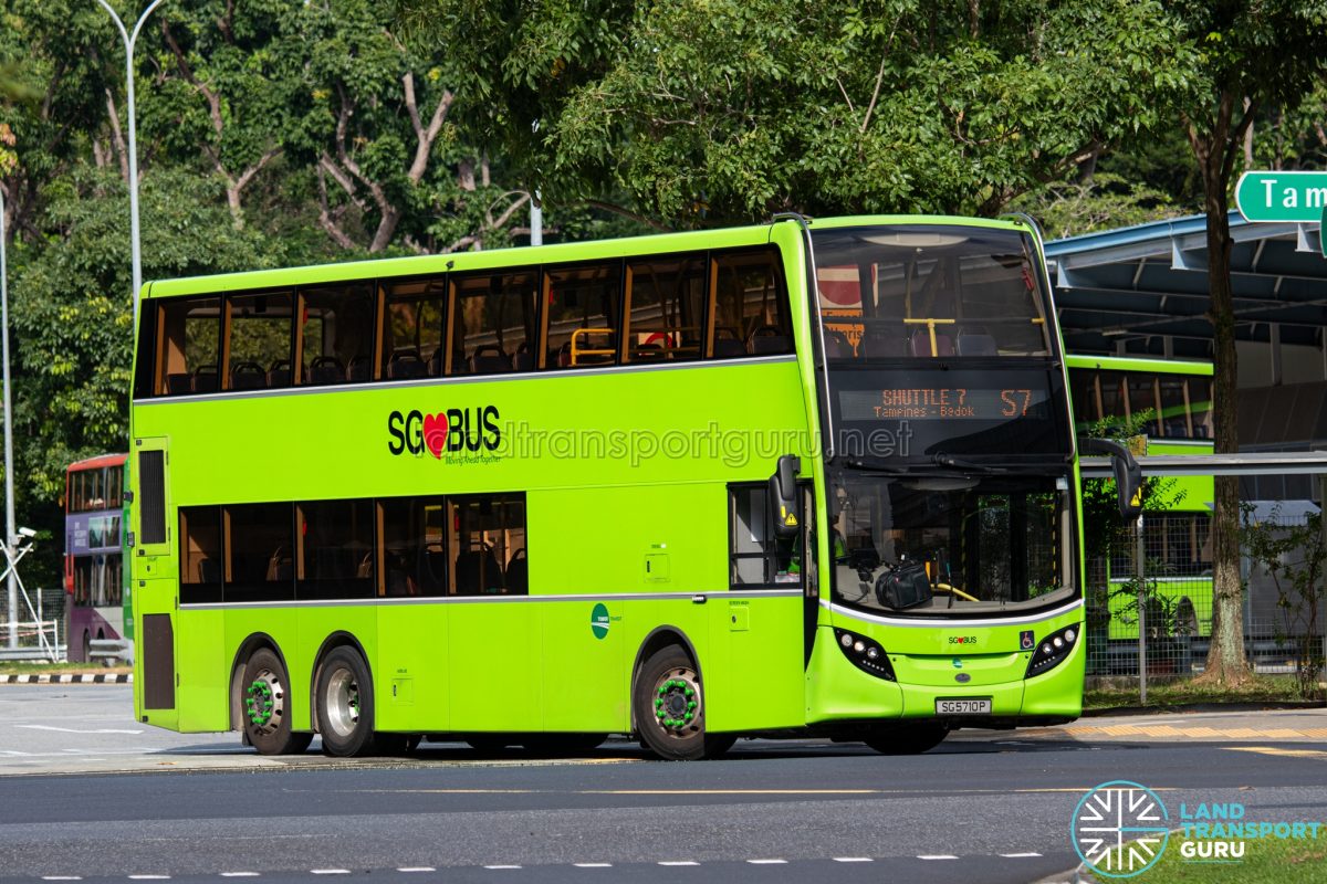 Shuttle 7 – Tower Transit Alexander Dennis Enviro500 (SG5710P) | Land ...