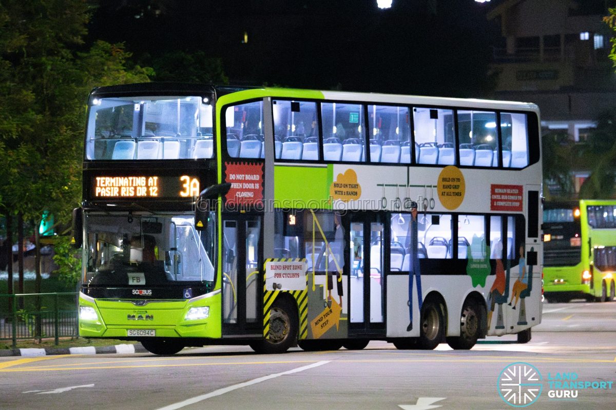 Bus 3A – Go-Ahead MAN A95 (SG6094C) | Land Transport Guru
