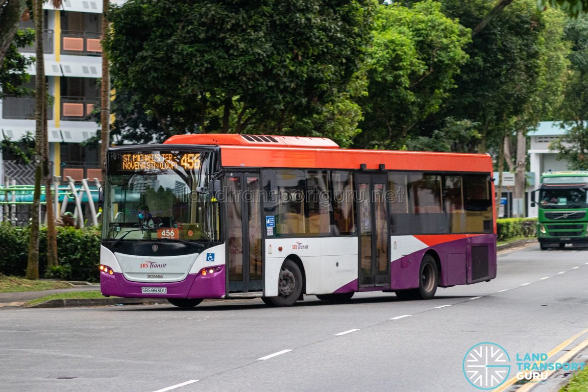 SBS Transit Bus Service 456 | Land Transport Guru