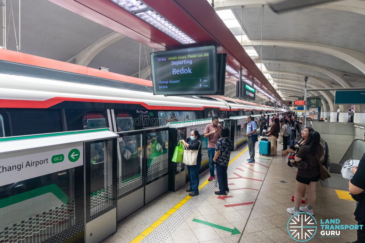 Tanah Merah MRT Station | Land Transport Guru