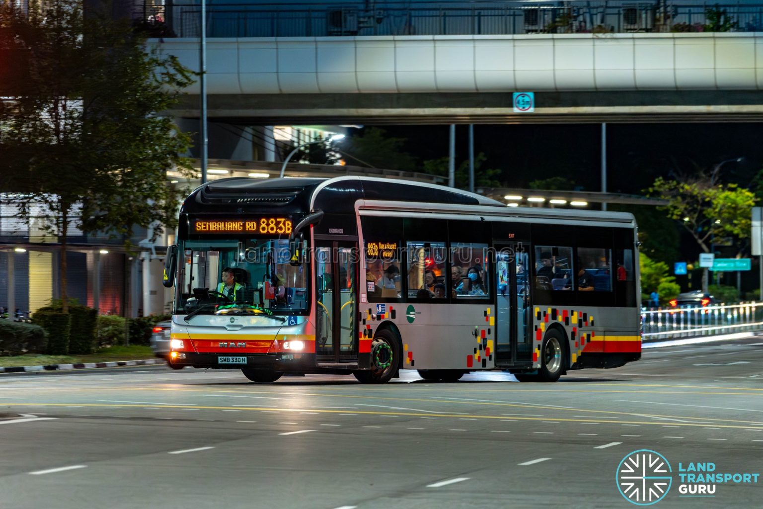 SMB330H on 883B | Land Transport Guru